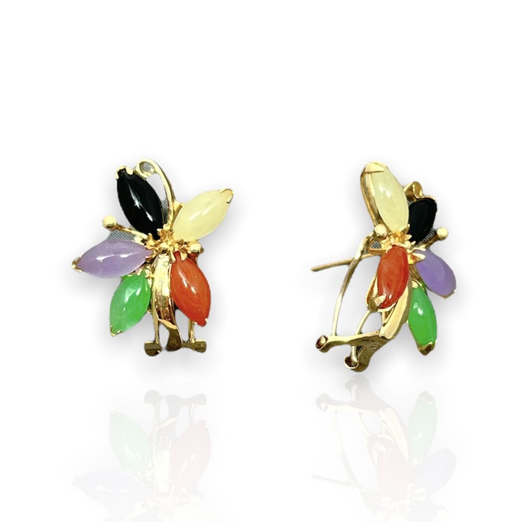 Chinese Jade Jewelry and Mother of Pearl (MOP) in 14KT Gold & Sterling ...